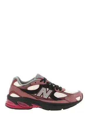 NEW BALANCE NEW BALANCE 2010 Leather And Mesh Sneakers Pink