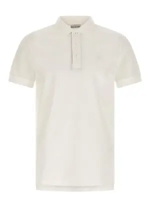 Burberry Eddie' Polo Shirt - White