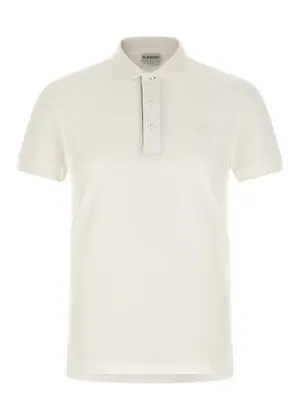 Burberry Eddie' Polo Shirt - White