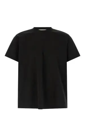 RIVIERA PROJECT Cotton T-shirt - Black