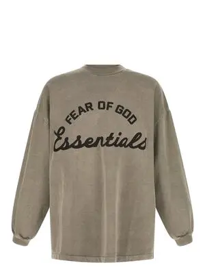 Fear Of God FEAR OF GOD ESSENTIALS Training 90s Cotton T-Shirt Gray