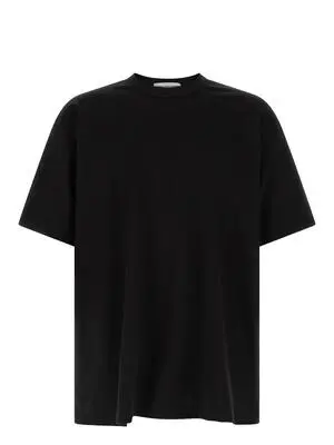 Comme Des Garçons Logo Print T-shirt - Black