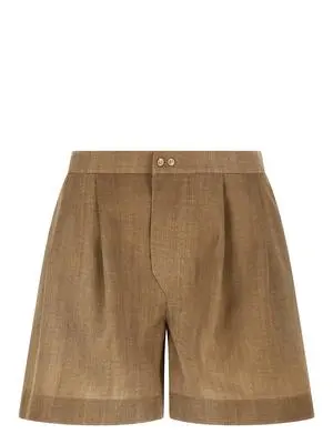 Ermanno Scervino Marocain Shorts - Beige
