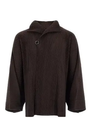 Issey Miyake Wear Or Wrap Jacket - Bordeaux