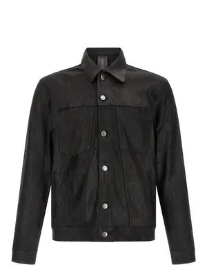 GIORGIO BRATO Leather Jacket - Black
