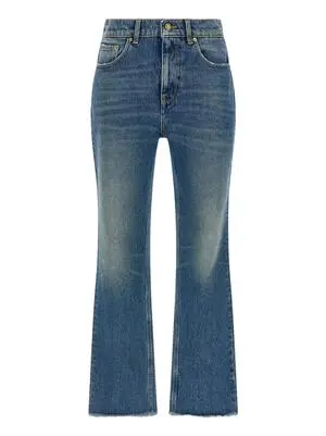 GOLDEN GOOSE Deryn Cotton Denim Jeans - Blue