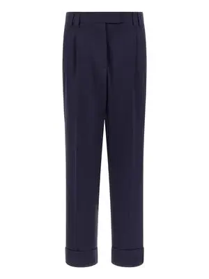ALBERTO BIANI ALBERTO BIANI Albertino Cotton Canvas Trousers
