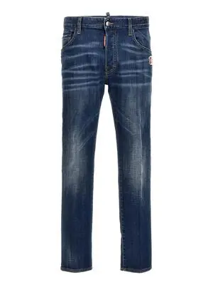 Dsquared2 Skater Denim Jeans - Blue