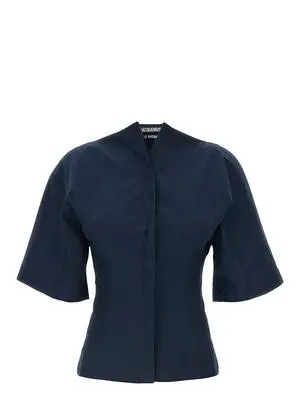 Jacquemus JACQUEMUS La Chemise Moisson Shirt Blue
