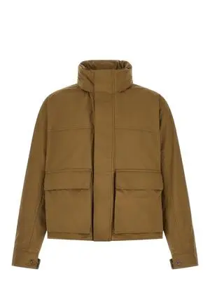 LEMAIRE Short Rain Parka - Green