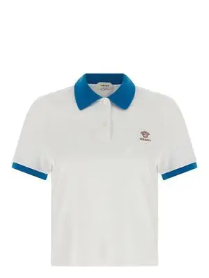 Versace Medusa Polo Shirt - Blue