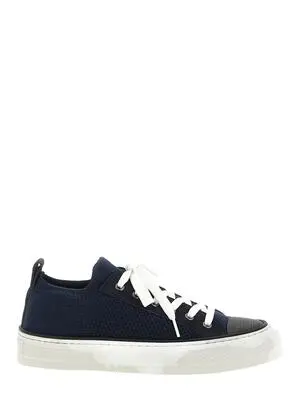 Brunello Cucinelli BRUNELLO CUCINELLI Precious Toe Sneakers Blue