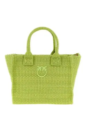 Pinko Beach Mini Shopping Bag - Green