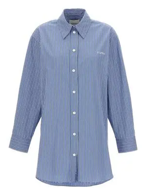 ISABEL MARANT ÉTOILE ISABEL MARANT Cylvany Striped Cotton Shirt