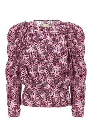 Isabel Marant Étoile ISABEL MARANT Zarga Silk Blouse Multi