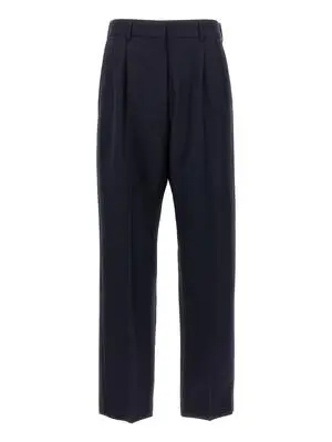 BLAZÉ MILANO First Class Wool And Mohair Trousers - Blue