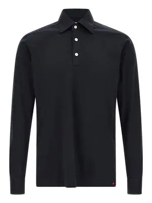 Kiton Positano' Polo Shirt - Blue