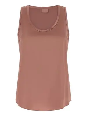 BRUNELLO CUCINELLI BRUNELLO CUCINELLI Stretch Silk Satin Top