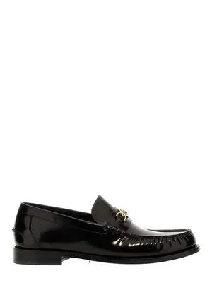 Versace Medusa '95 Leather Loafers - Black