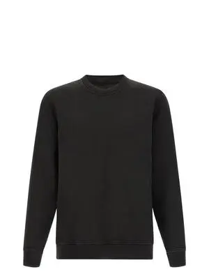 RIVIERA PROJECT Brushed Cotton Sweatshirt - Black