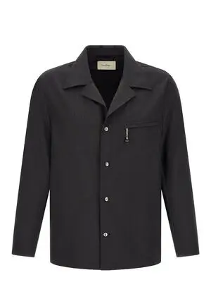 SECOND / LAYER Fairmont Safari' Shirt - Gray