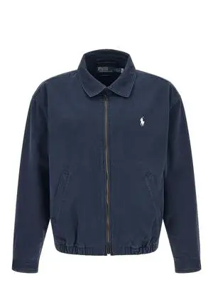 Polo Ralph Lauren Big Bayport Cotton Twill Jacket - Blue