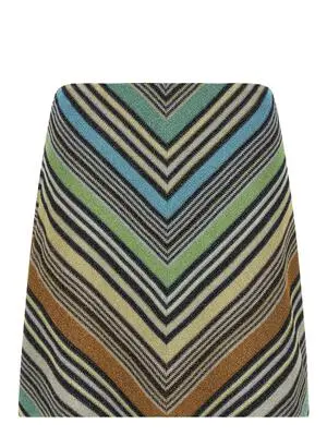 Missoni Geometric Pattern Skirt - Multi