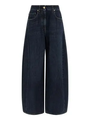 BRUNELLO CUCINELLI BRUNELLO CUCINELLI Wide Barrel Denim Jeans