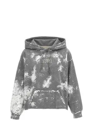 MAISON MARGIELA MM6 MAISON MARGIELA Numeric Signature Hoodie Gray