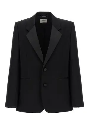 Saint Laurent Smoking' Blazer - Black