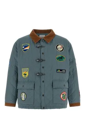 FOUND Farmstead Quilt Patch' Jacket - Blue