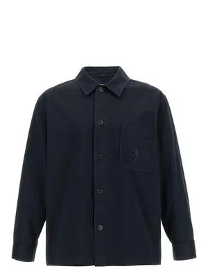 Saint Laurent Cassandre' Overshirt - Blue