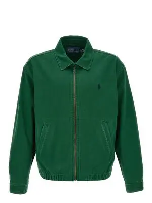 Polo Ralph Lauren Big Bayport Cotton Twill Jacket - Green