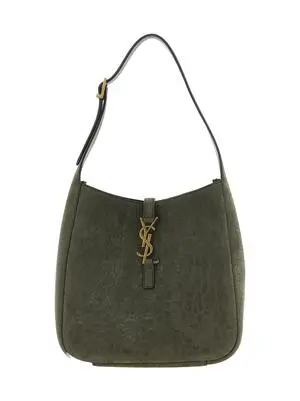 Saint Laurent SAINT LAURENT Micro Le 5 À 7 Shoulder Bag Gray