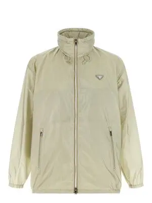 Prada Re-nylon Feather Windbreaker - Beige
