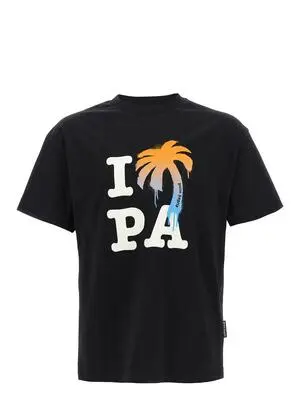 Palm Angels I Love Pa' T-shirt - Black