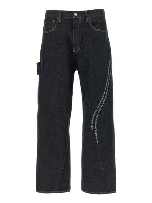 UNDERCOVER UNDERCOVER People Have The Power Denim Jeans