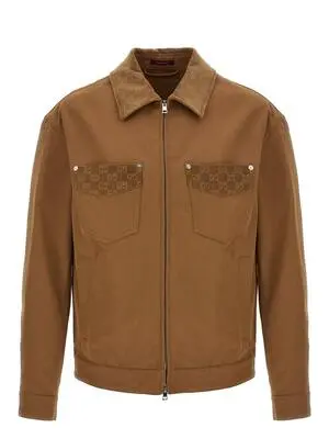 GUCCI GUCCI Canvas Workwear Jacket