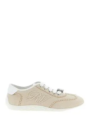 ROGER VIVIER ROGER VIVIER Viv Low Sneakers Beige