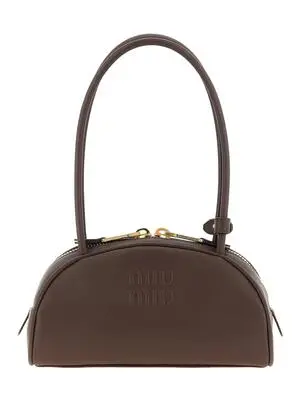 Miu Miu MIU MIU Beau Small Shoulder Bag Brown