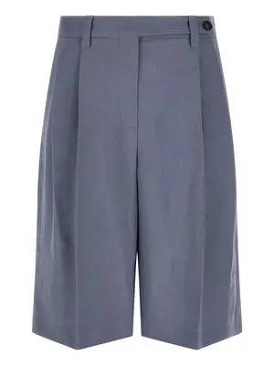Brunello Cucinelli Sartorial Bermuda Shorts - Blue