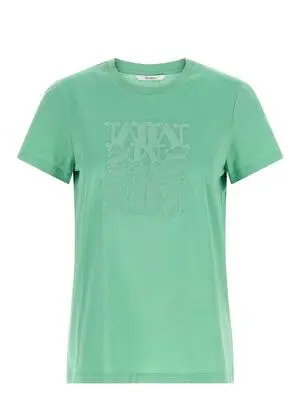 Max Mara MAX MARA Cotton Jersey T-Shirt Green