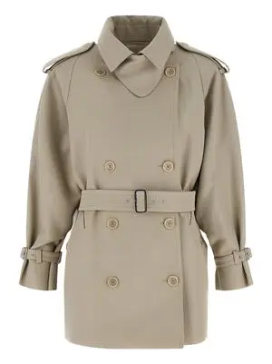 MAX MARA MAX MARA Cotton Double-Breasted Trench Coat