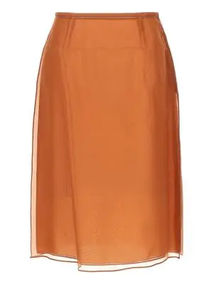 PRADA PRADA Organza Skirt