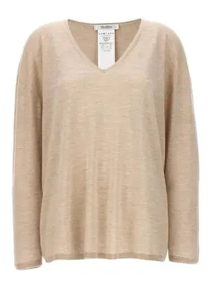 Max Mara Freccia Cashmere Sweater - Beige