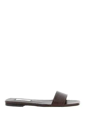 TOTÊME TOTEME Lizard Leather Sandals