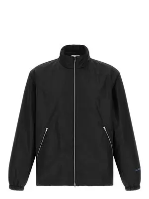 JIL SANDER JIL SANDER 145' Technical Taffeta Blouson Black