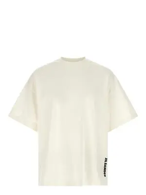 JIL SANDER Logo T-shirt - White/black