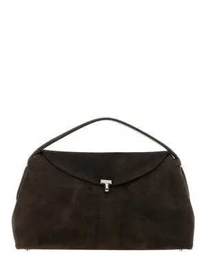 TOTEME TOTEME T-Lock Handbag Brown