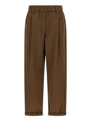 BRUNELLO CUCINELLI BRUNELLO CUCINELLI Stretch Cotton Trousers